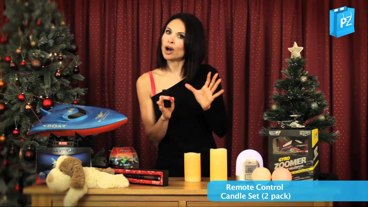 Christmas gift ideas - Remote Control Candles - YouTube