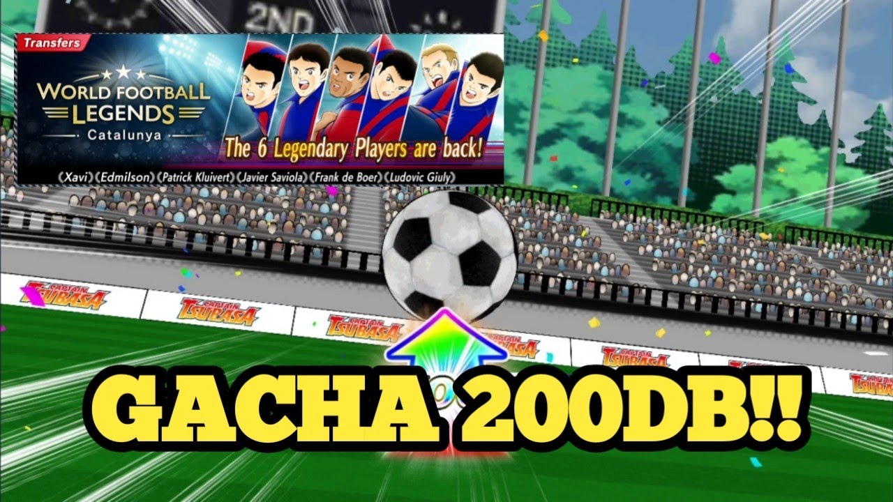 GACHA 200 DB! World Football Legends "Catalunya" - Captain Tsubasa ...