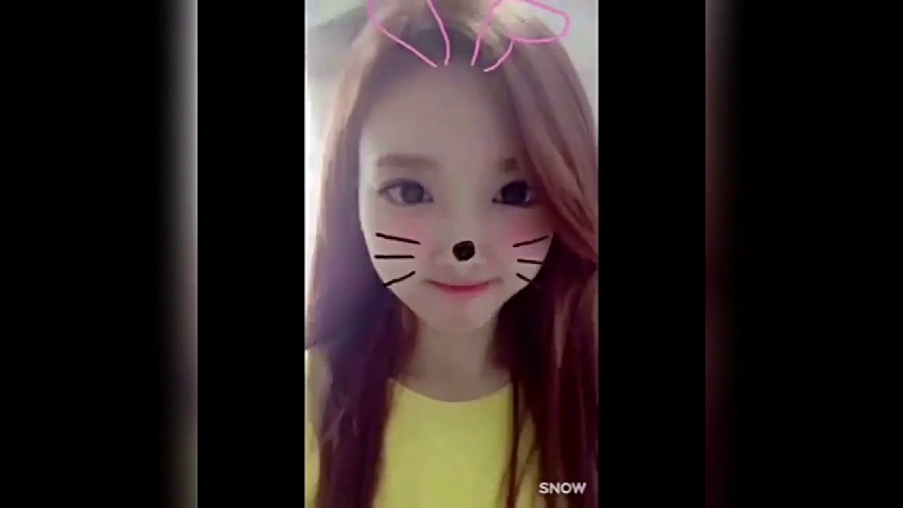 Twice (트와이스) トゥワイス using SNOW app Filters - YouTube