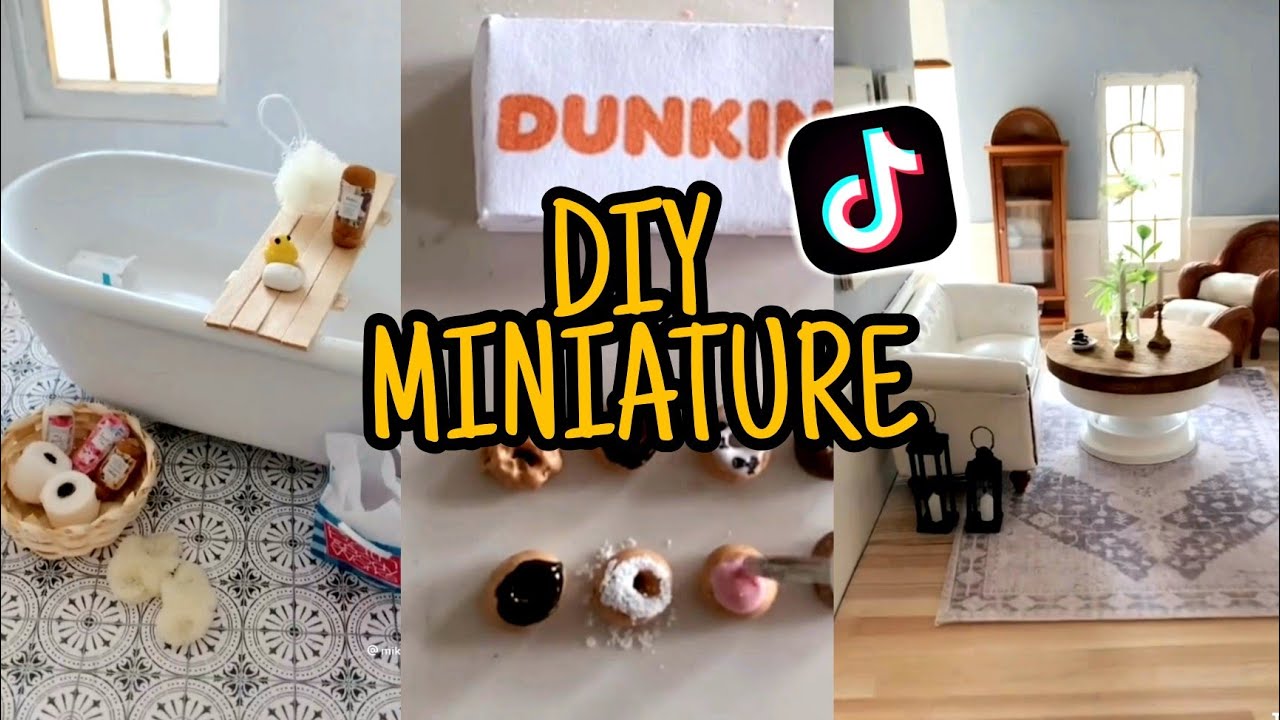 DIY Miniature Tiktok compilation | Tiktok Discovery - YouTube