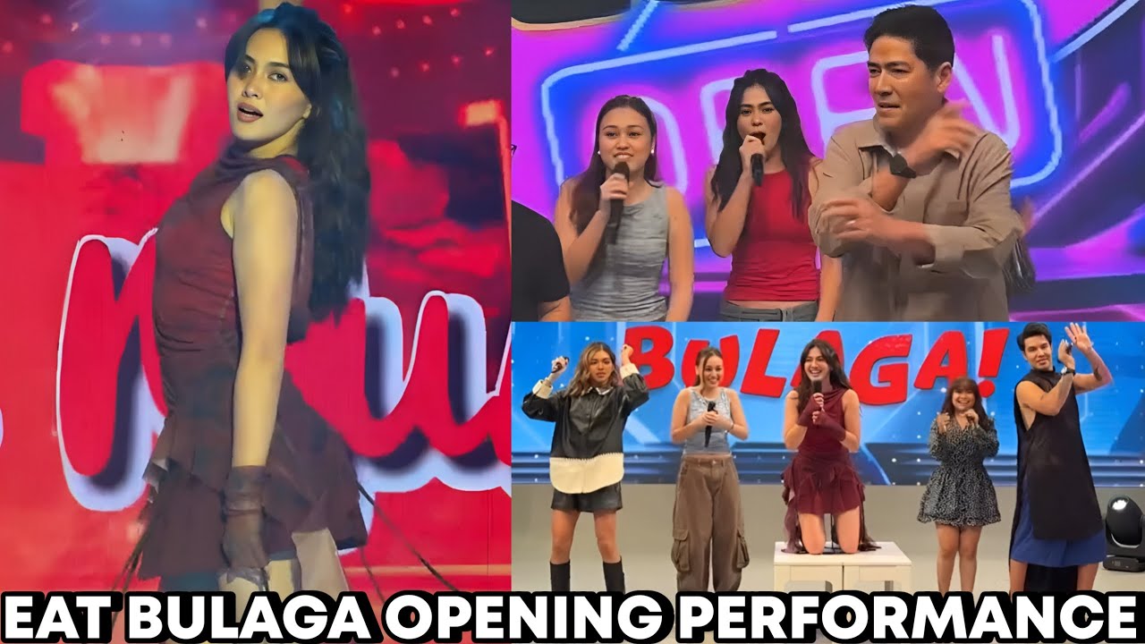 Eat Bulaga Opening Performance Atasha Muhlach and Dabarkads | TVJ Eat ...