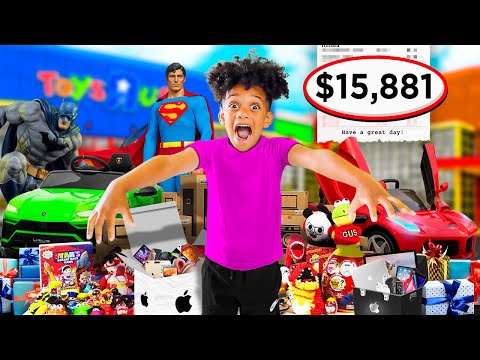 ANYTHING KYRIE TOUCH, I'LL BUY IT CHALLENGE | The Prince Family Clubhouse