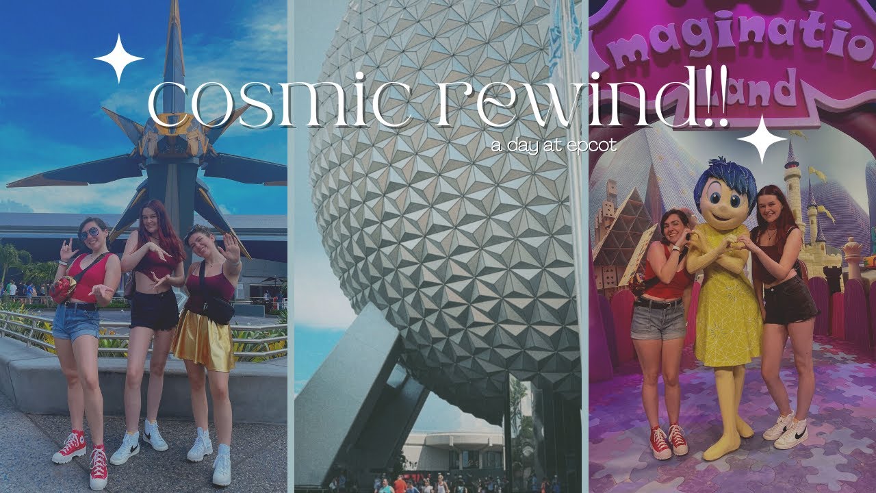 first time riding cosmic rewind! // disney world // july 2022 - YouTube