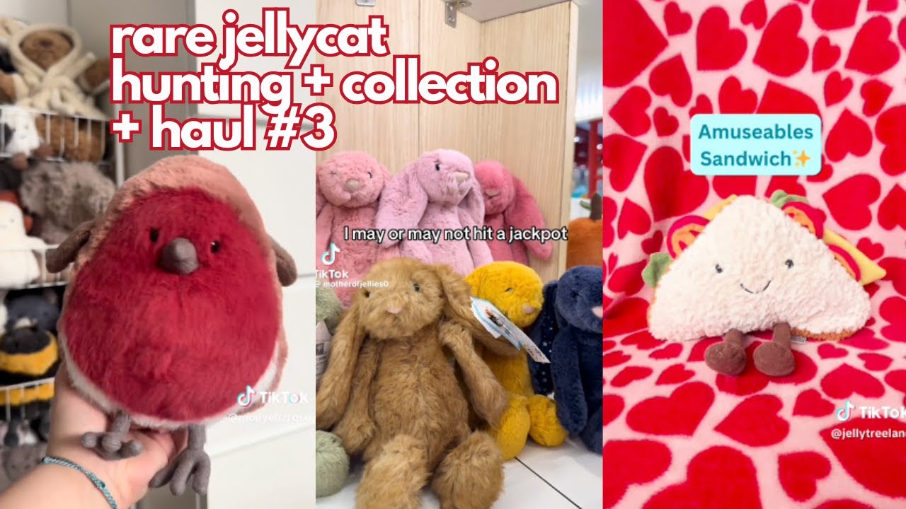 RARE JELLYCAT HAUL + HUNTING + COLLECTIONS | SMUDGE, DISCONTINUED AND ...