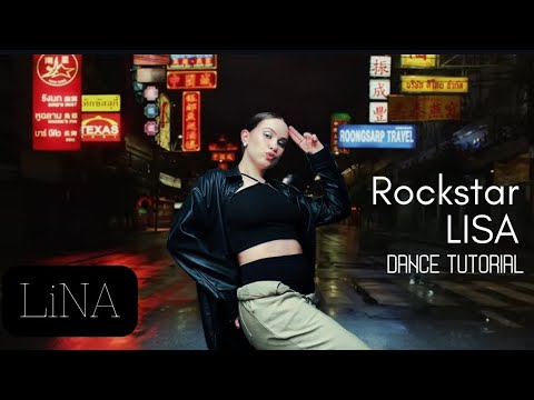 Rockstar-LISA🤘🏻Dance Tutorial, Mirrored 0.5x - YouTube