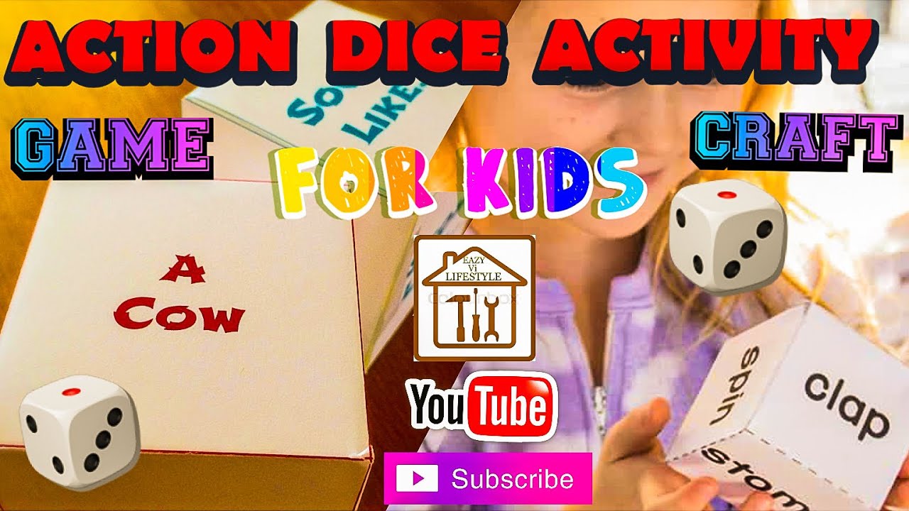 ACTION DICE ACTIVITY|ACTION DICE|INDOOR GAMES|GAMES|DICE|CRAFT|GAMES ...