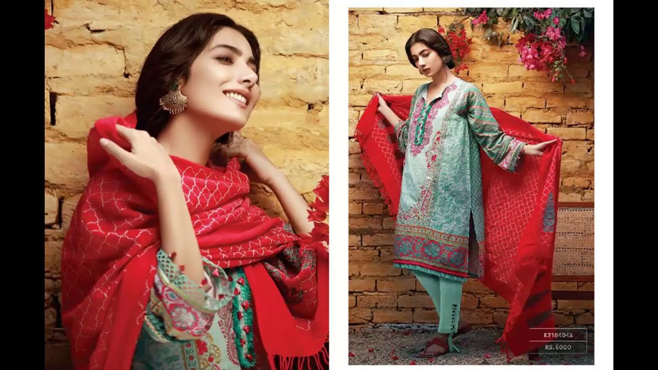 Winter Collection 2019 Price for Pakistani Winter Suits Online - YouTube