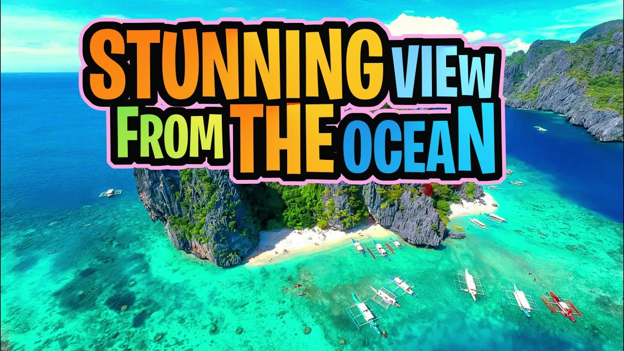 Stunning View from the Ocean | Beach - YouTube