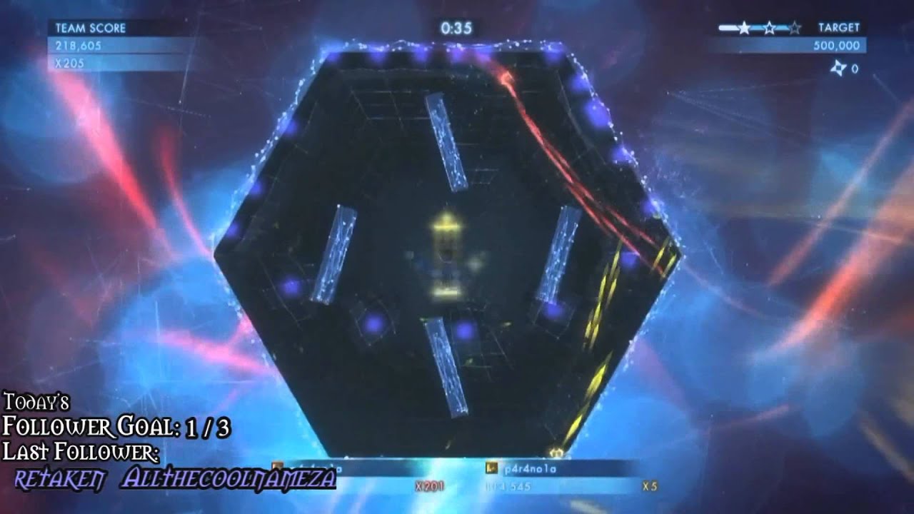 Geometry Wars 3 - Co Op Mode - Stage 9: Bouncer - YouTube