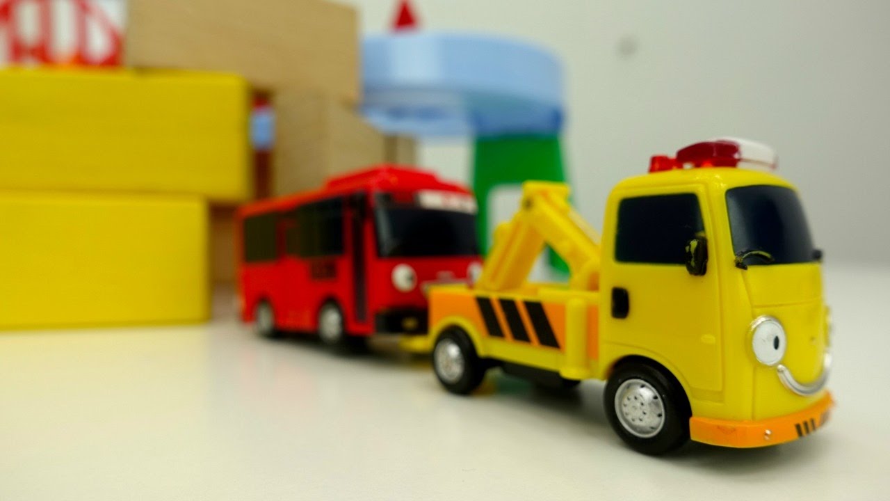 Tayo toys & Helper Cars. Videos for kids. - YouTube