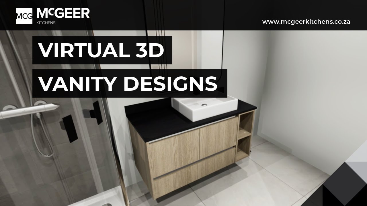 McGeer Kitchens 3D Virtual Vanity Design 2 - YouTube