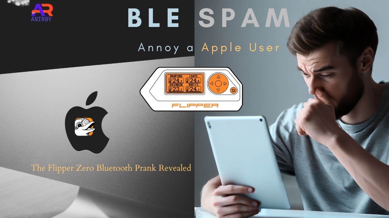 Annoying Apple Fans: The Flipper Zero Bluetooth Prank - YouTube