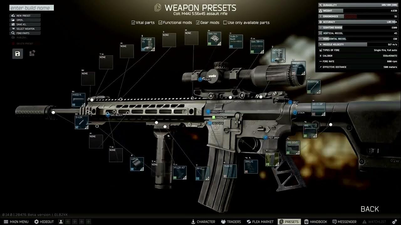 ALL the best M4A1 build variations in Escape from Tarkov - YouTube