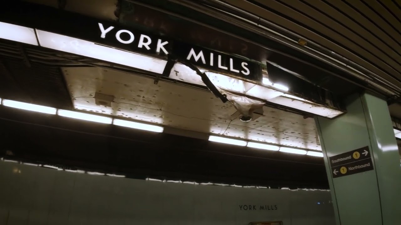 Toronto Subway Stations - York Mills &Lawrence Station - YouTube