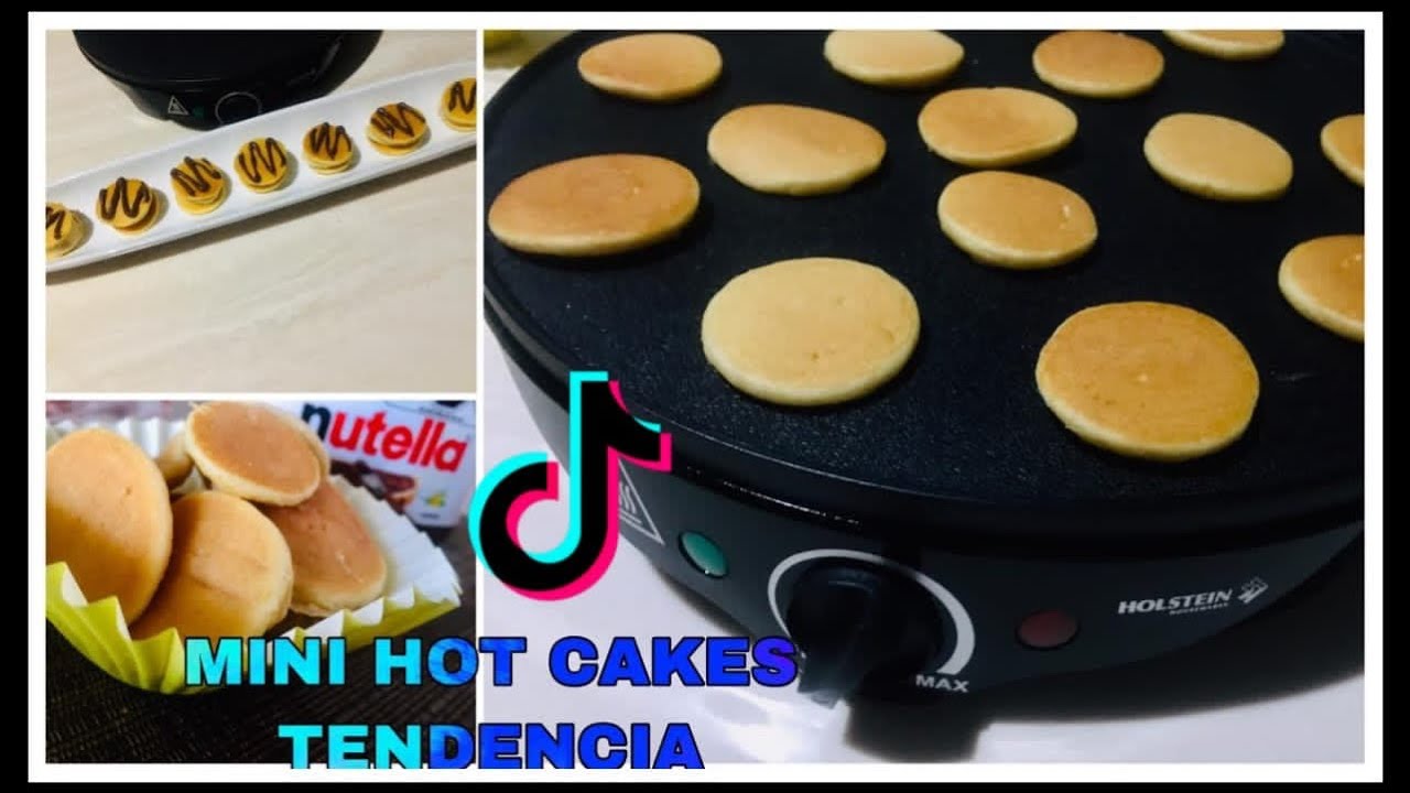 MINI HOT CAKES | RECETA TENDENCIA EN TIK TOK | RECETA TRADICIONAL Y CON ...