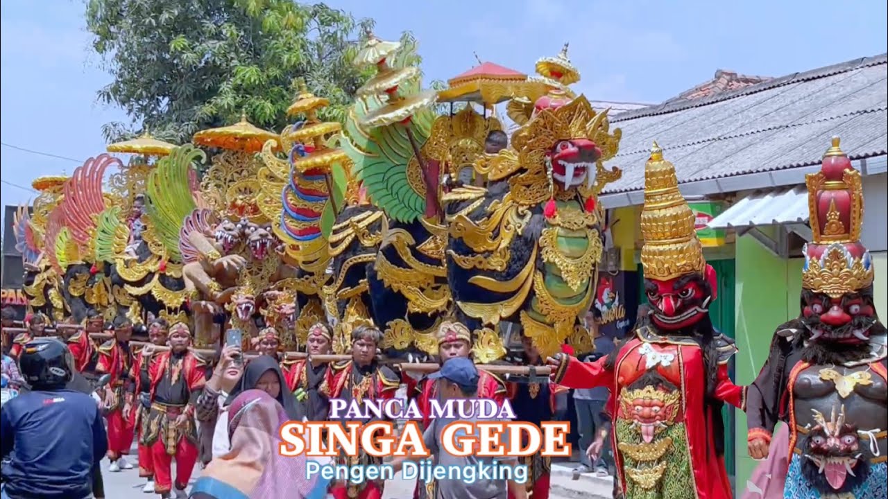 Singa Depok PANCA MUDA Pengen Dijengking Di Danawinangun - YouTube