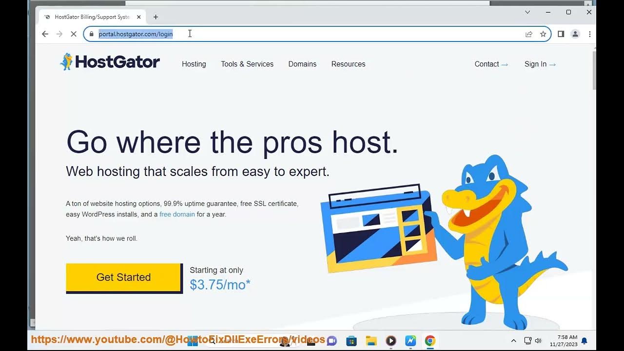 Log in to HostGator cPanel (cPanel login Hostgator) - YouTube