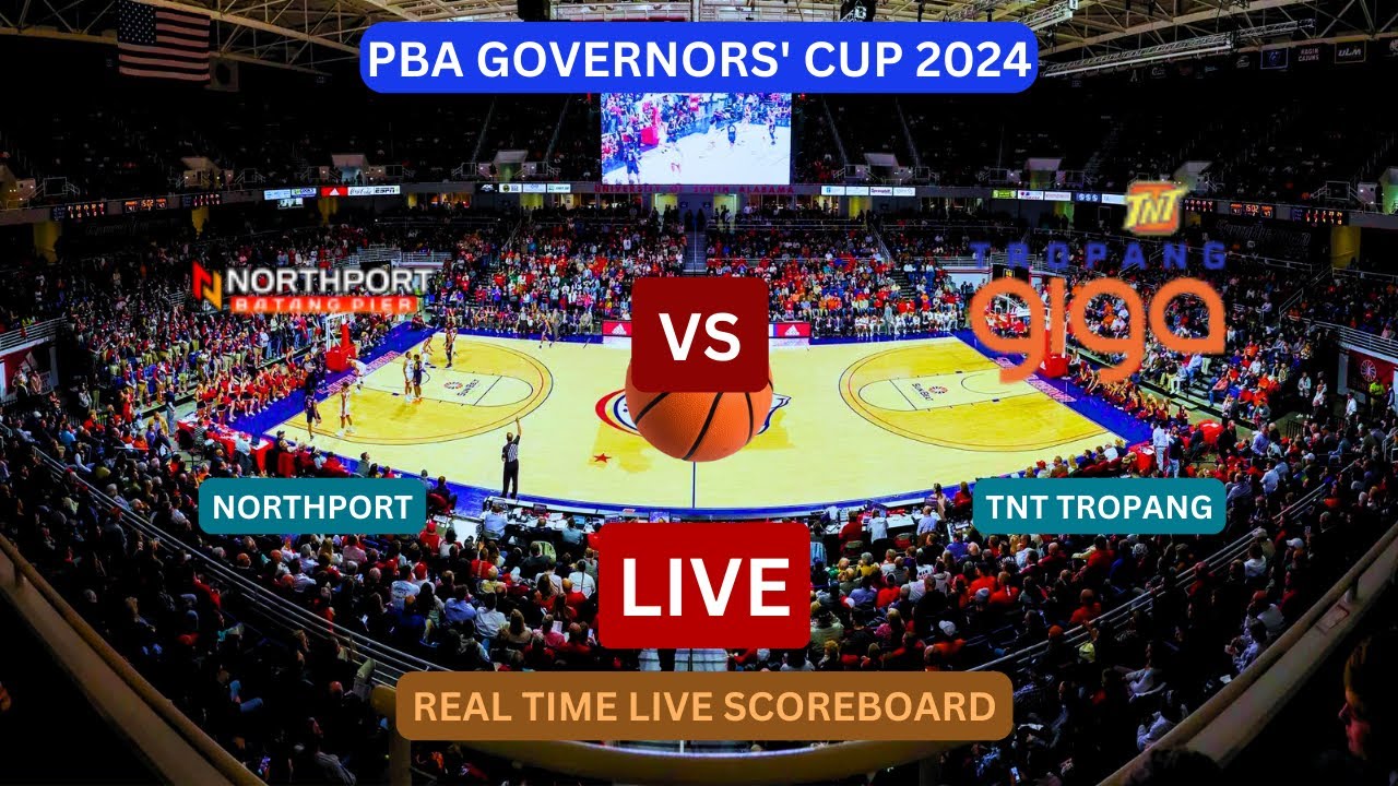NorthPort vs TNT Tropang LIVE Score UPDATE Today Match PBA Governors ...