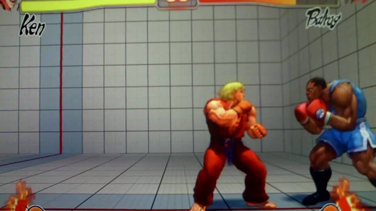 SF4 Ken´s Ultra-Combo (Shinryuken) - YouTube