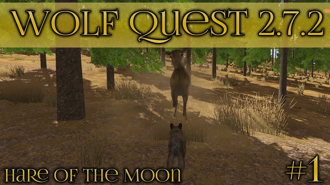 A Curious Young Wolf 🐺 Wolf Quest 2.7.2 - Hare of the Moon Season 🐺 ...