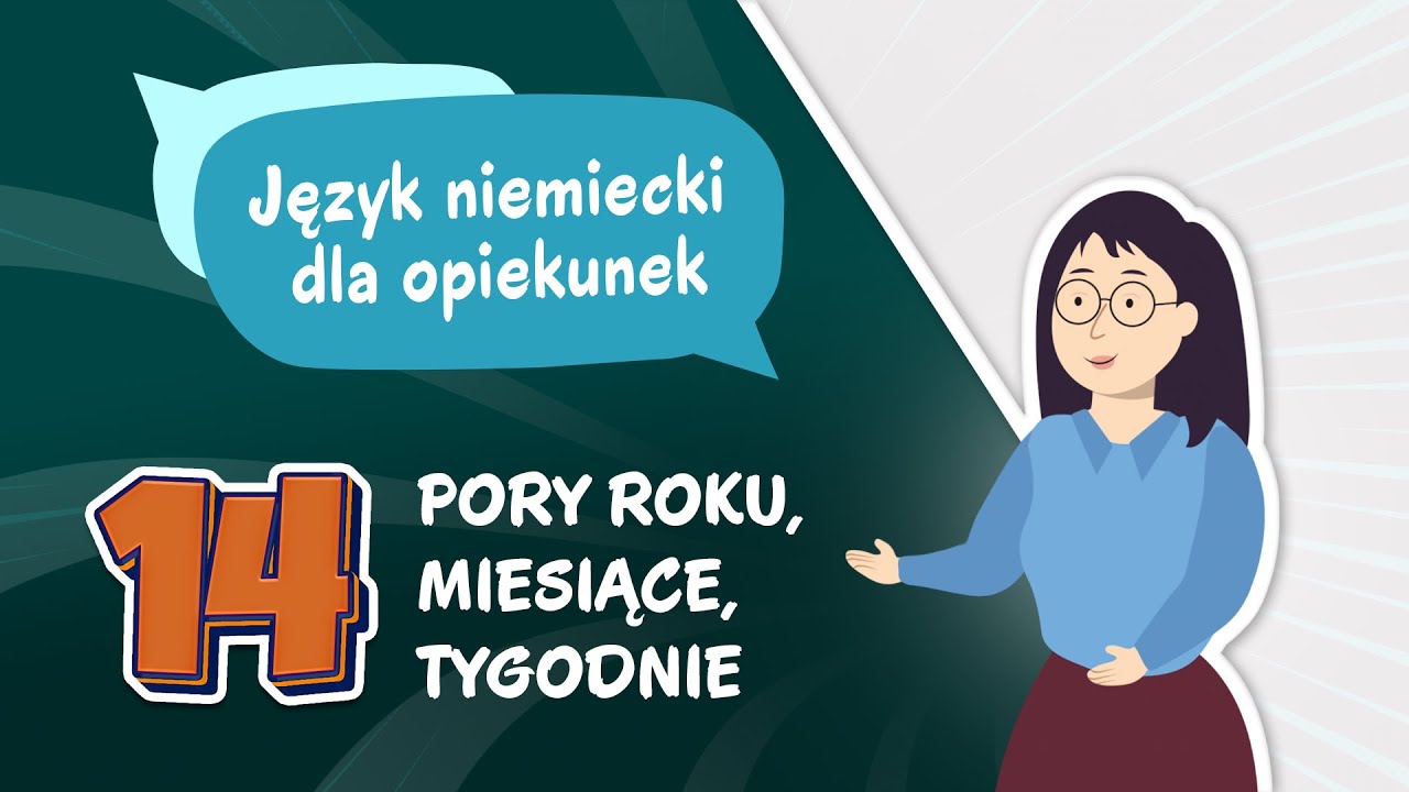Pory roku, miesiące, tygodnie - Lekcja 14 - Niemiecki z Veritasem - YouTube