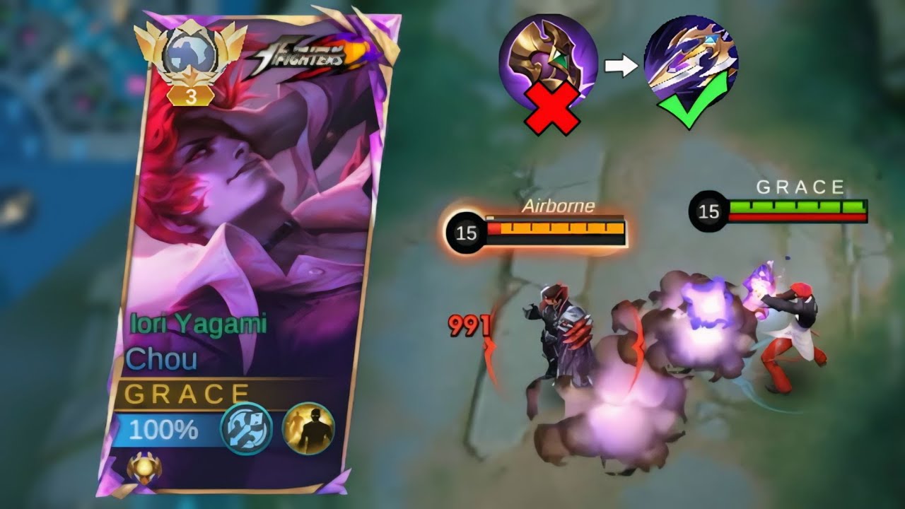 CHOU DAMAGE UDAH GA META?? SINI GUA KASIH TUTORIAL CHOU DAMAGE!! - Mobile Legends - YouTube