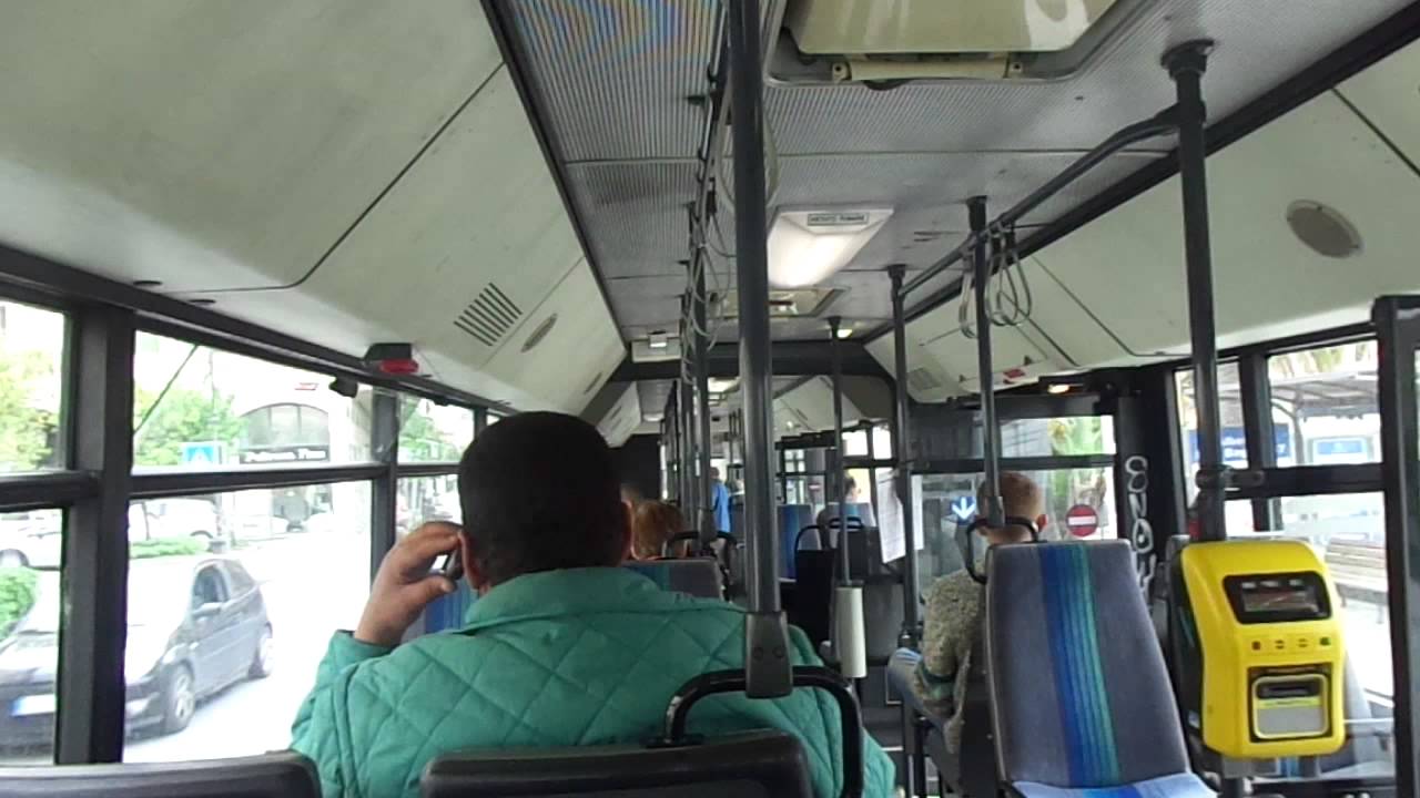 TPL LINEA \ TPL LUGANO , NEOPLAN N 4021 SNODATO IN GIRO PER ALASSIO ...