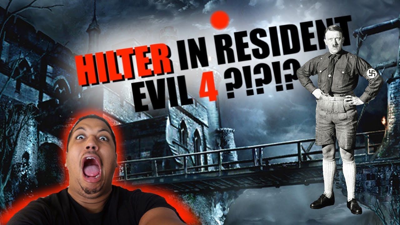 HITLER IN RESIDENT EVIL 4 GAMEPLAY???? - YouTube