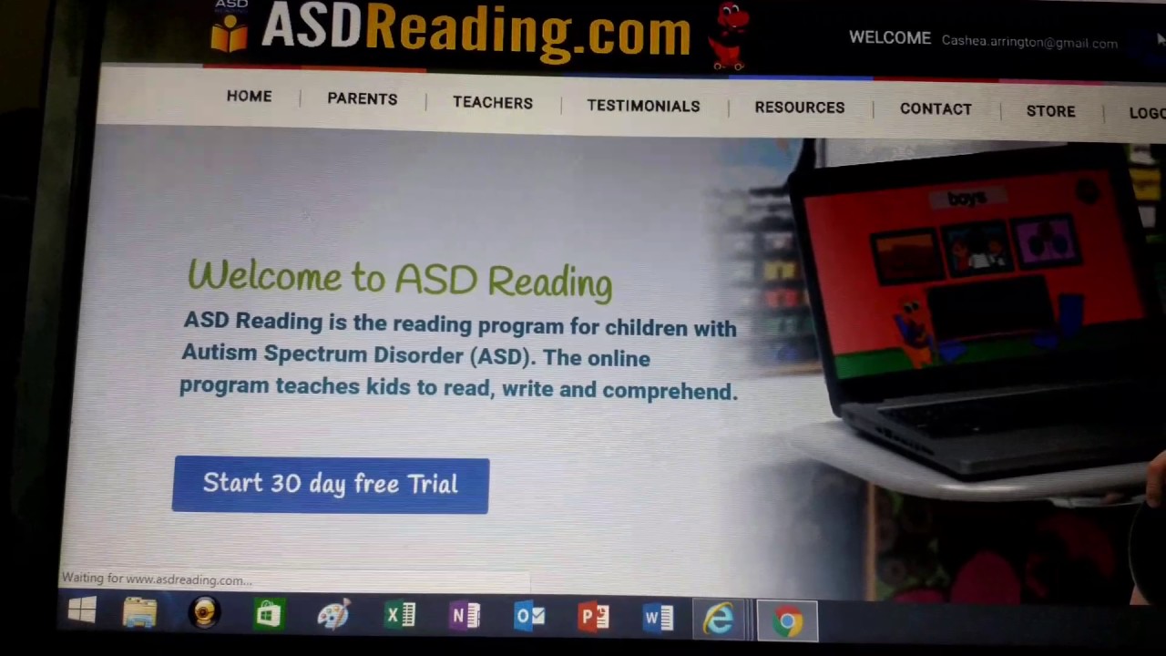 ASD Reading - YouTube