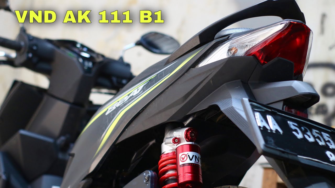 MASIH BARU LANGSUNG GANTI SHOCKBREAKER VND AK 111 B1..BEAT FI NEW - YouTube