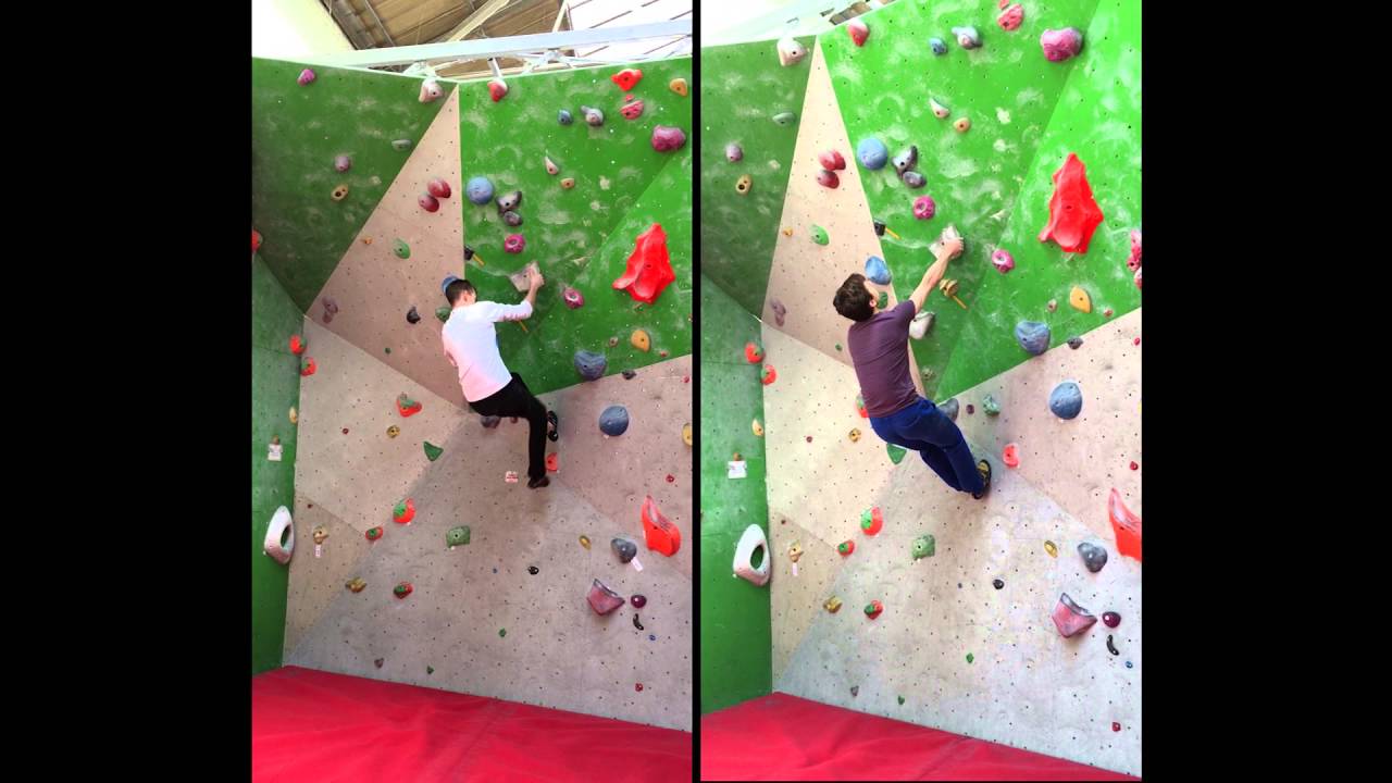 White Bouldering Head to Head - Reading Climbing Centre - YouTube
