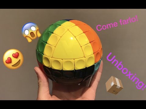 Sfera di rubik ! Strano cubo di rubik unboxing e recensione ! Nuovo ...