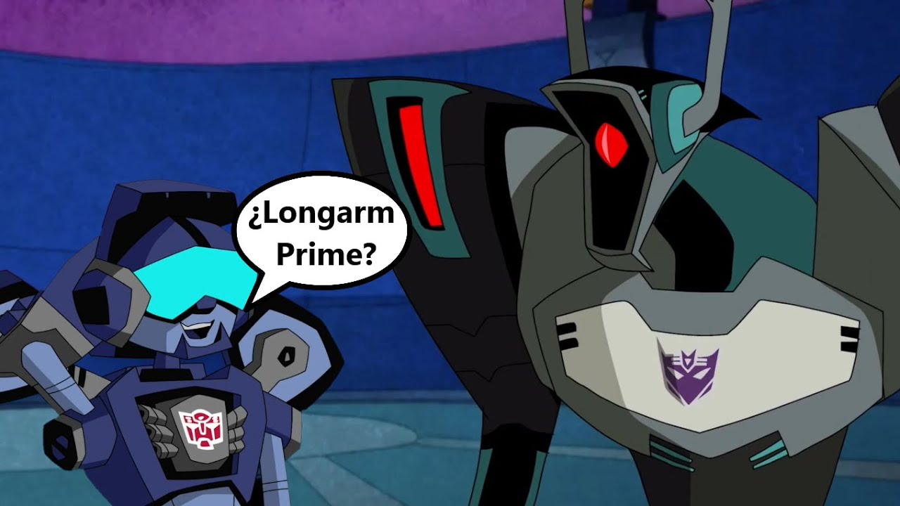 Beachcomber descubre a Shockwave | Escena eliminada de Transformers Animated - YouTube