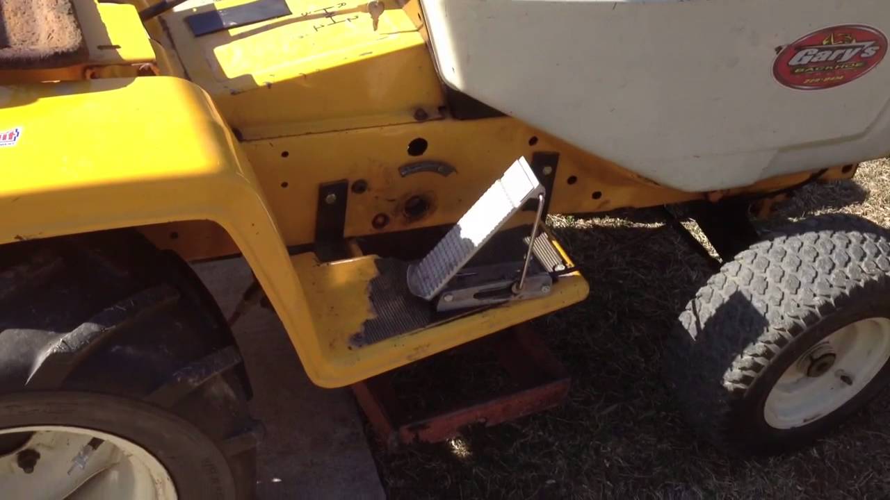 Cub cadet puller - YouTube