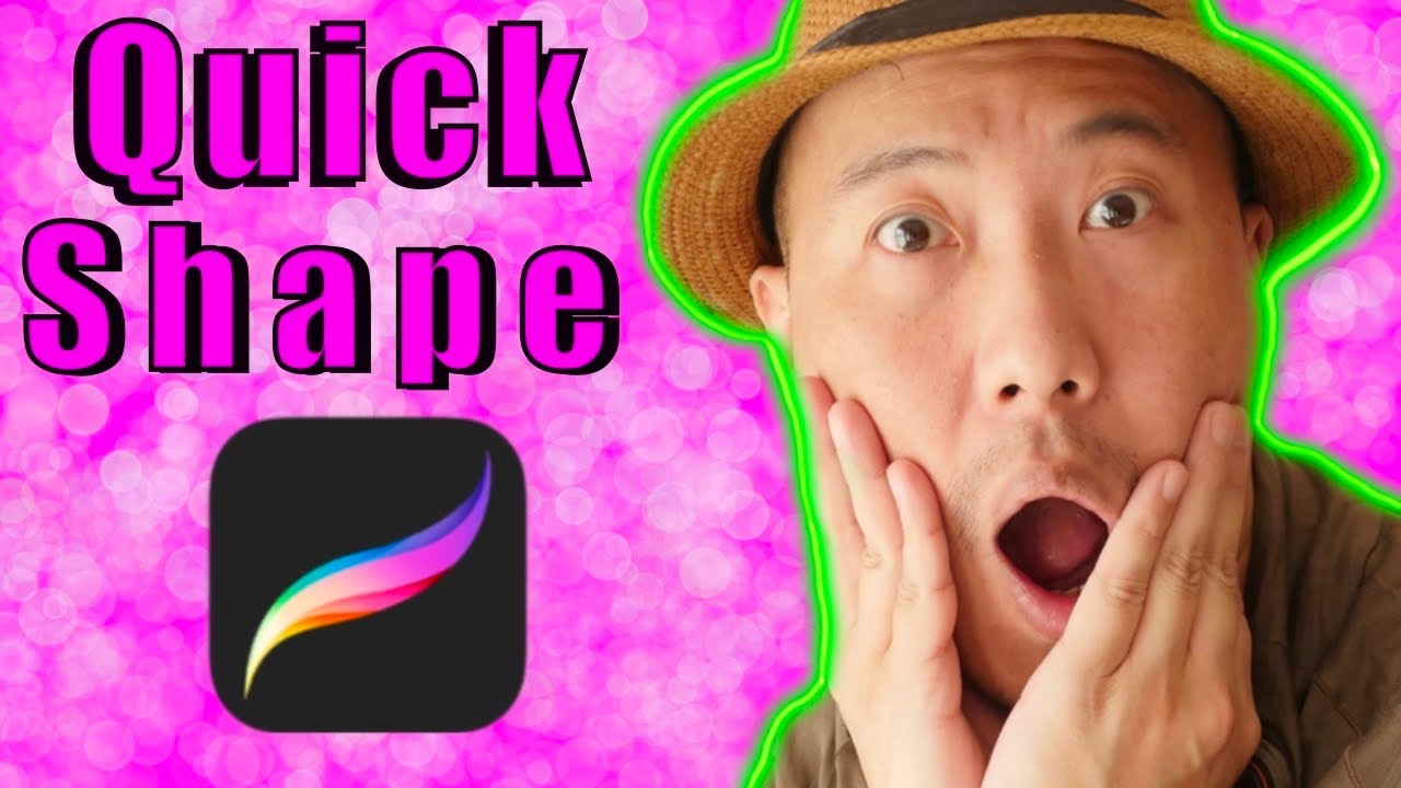 Procreate How To Use Quick Shape - YouTube