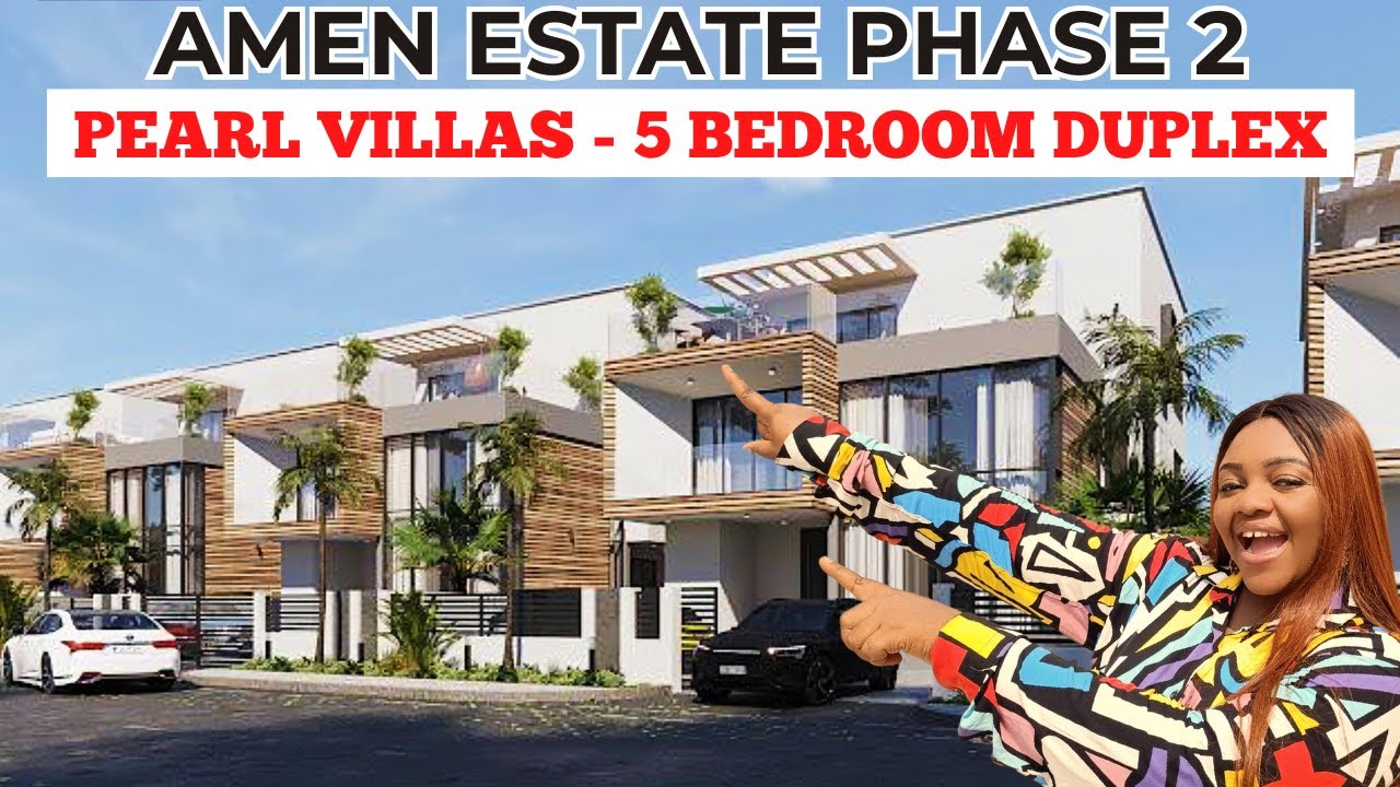AMEN ESTATE PHASE 2 PEARL VILLAS - 5 BEDROOM FULLY DETACHED DUPLEX IN ...