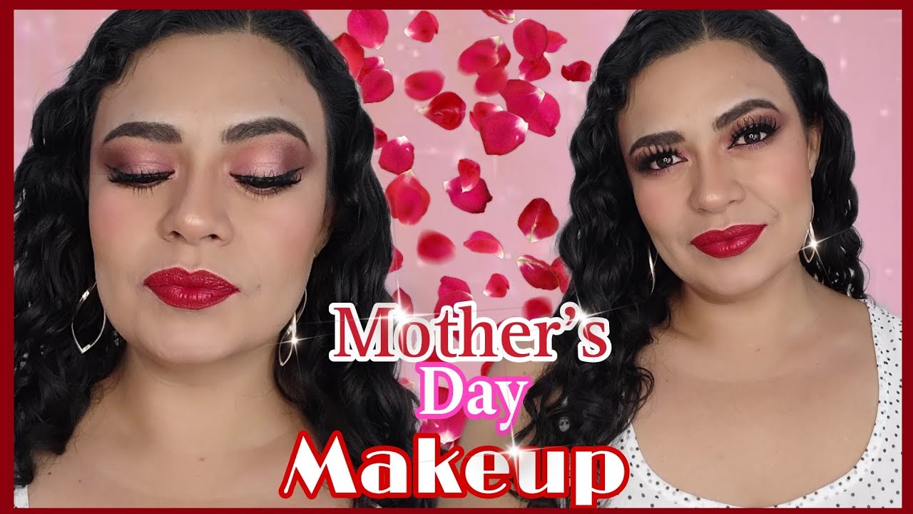 MAQUILLAJE FÁCIL DE HACER PARA EL DÍA DE LAS MADRES🌹🤱 #makeup #video # ...