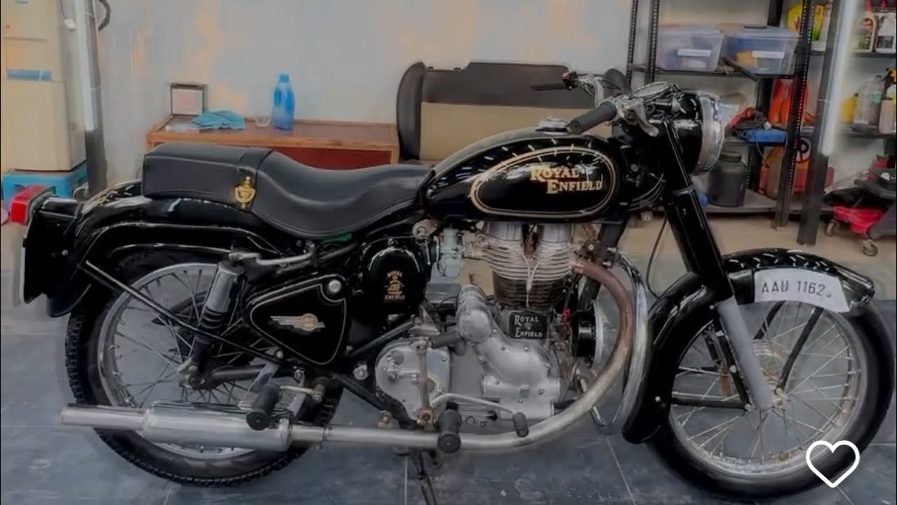 1974 Royal Enfield Bullet G2 Painted Full Body At Reflect Car Care ...