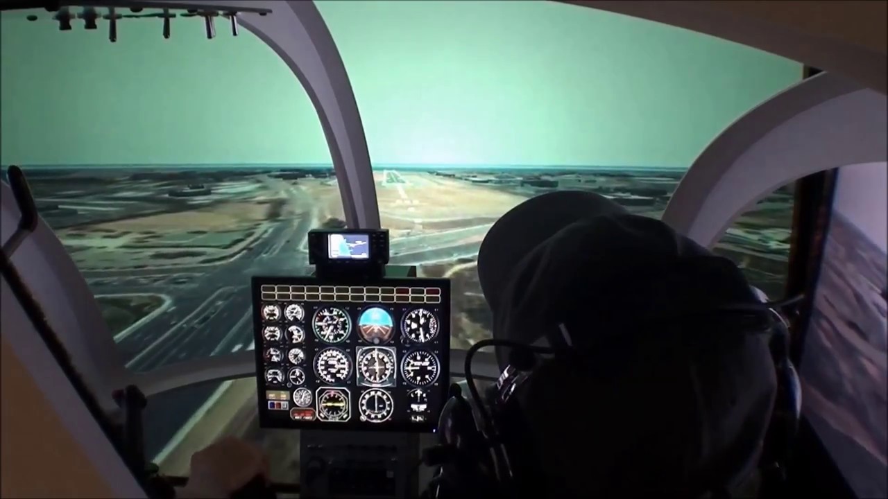 Platinum Simulators FAA Approved Professional Helicopter Simulator IMC ...