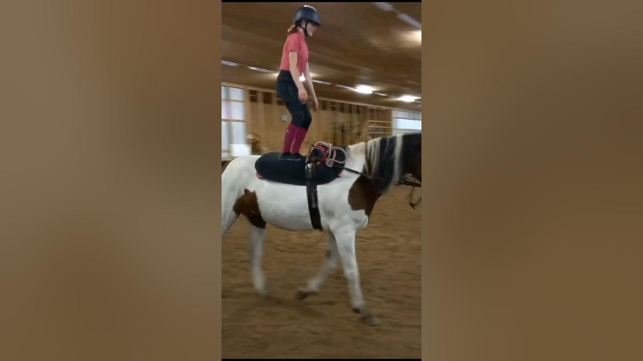 Vaulting Lesson🥰 Youtube