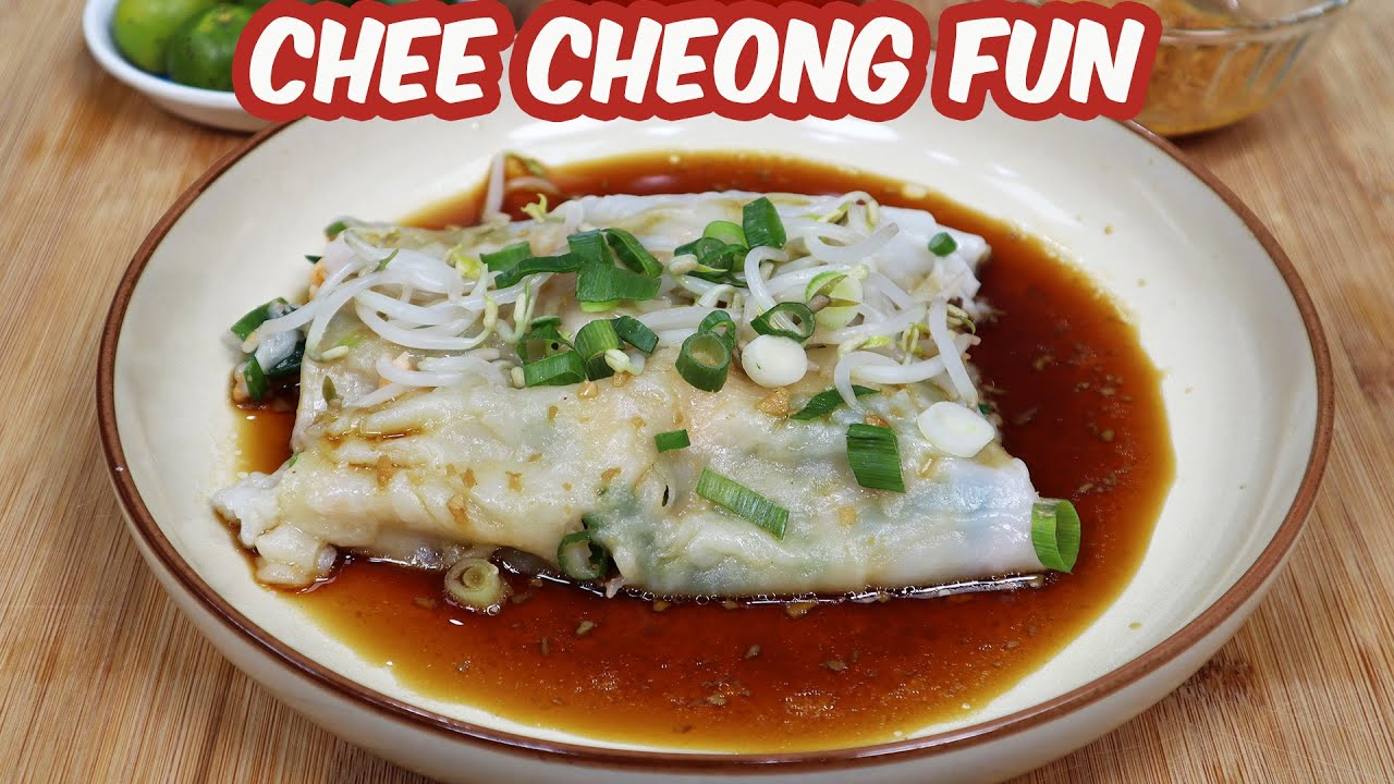 Cara Nak Buat Kuah Chee Cheong Fun