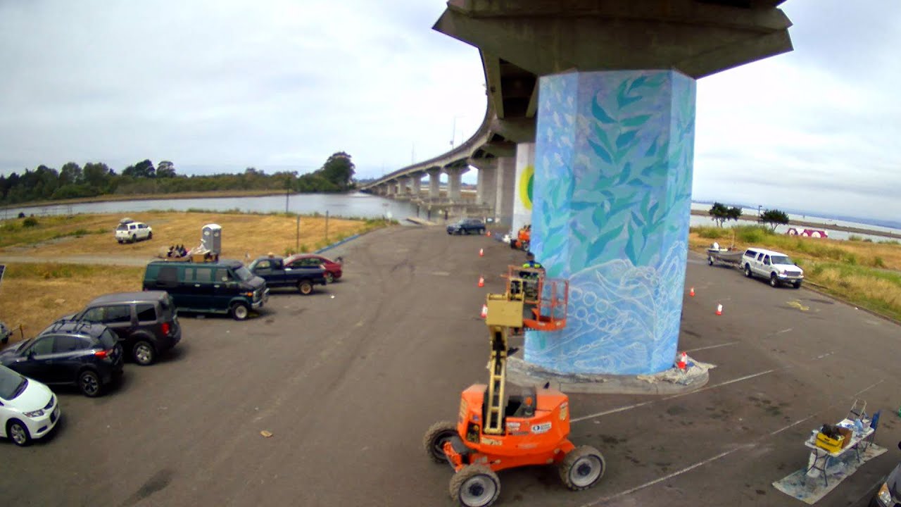 Samoa Bridge Murals | Clean CA Beautification Project | August 2022 ...