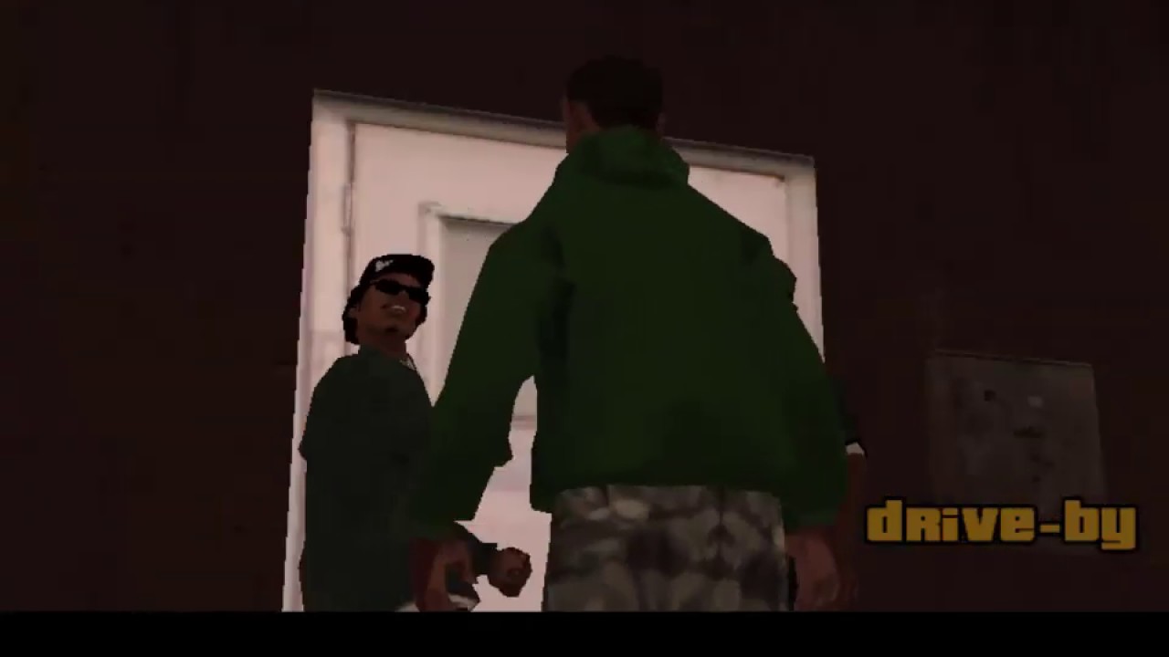 GTA San Andreas | Carl Johnson drive-by | Mission no #7 - YouTube