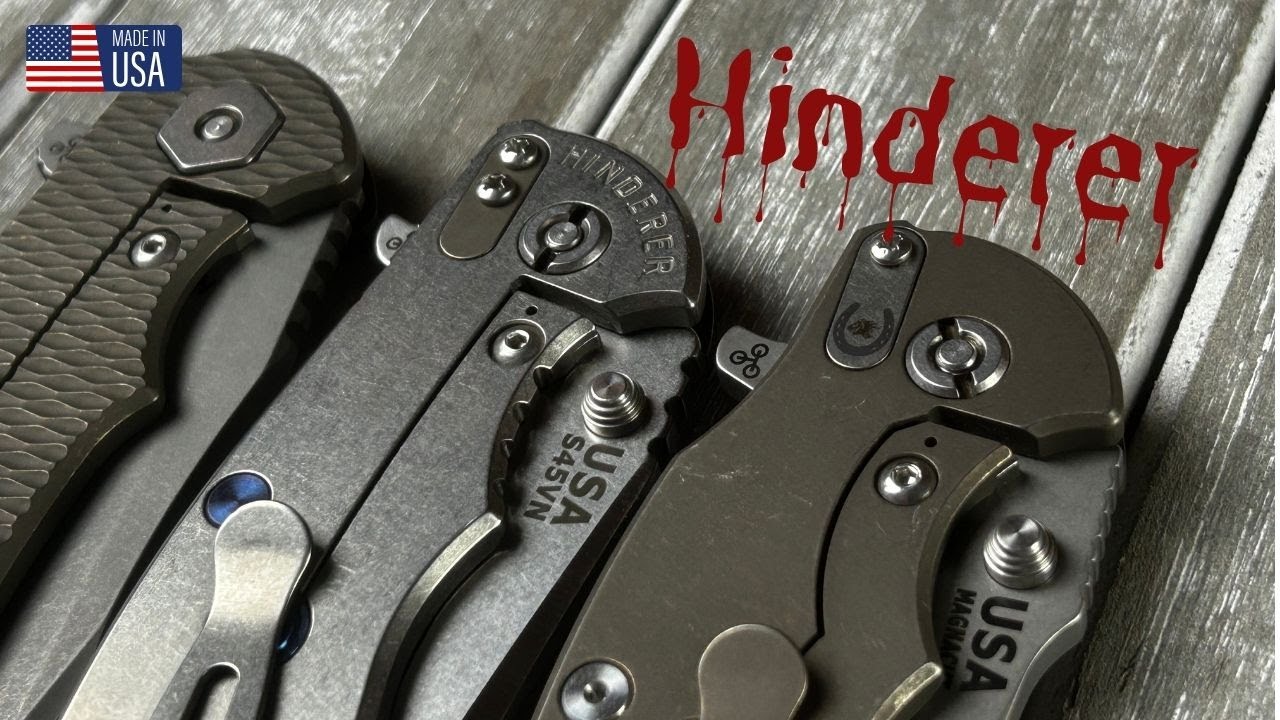 Let’s talk about Hinderer Knives - YouTube