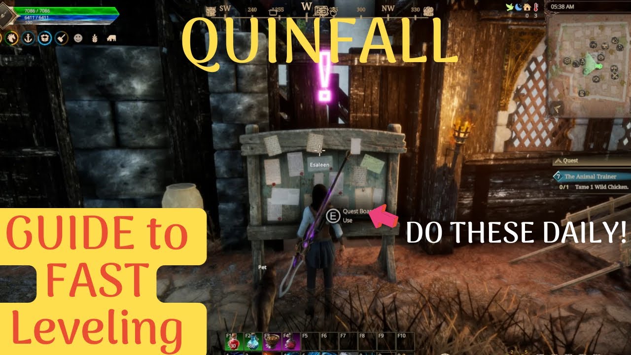 QUINFALL- Guide to Fastest Leveling After 50 - YouTube