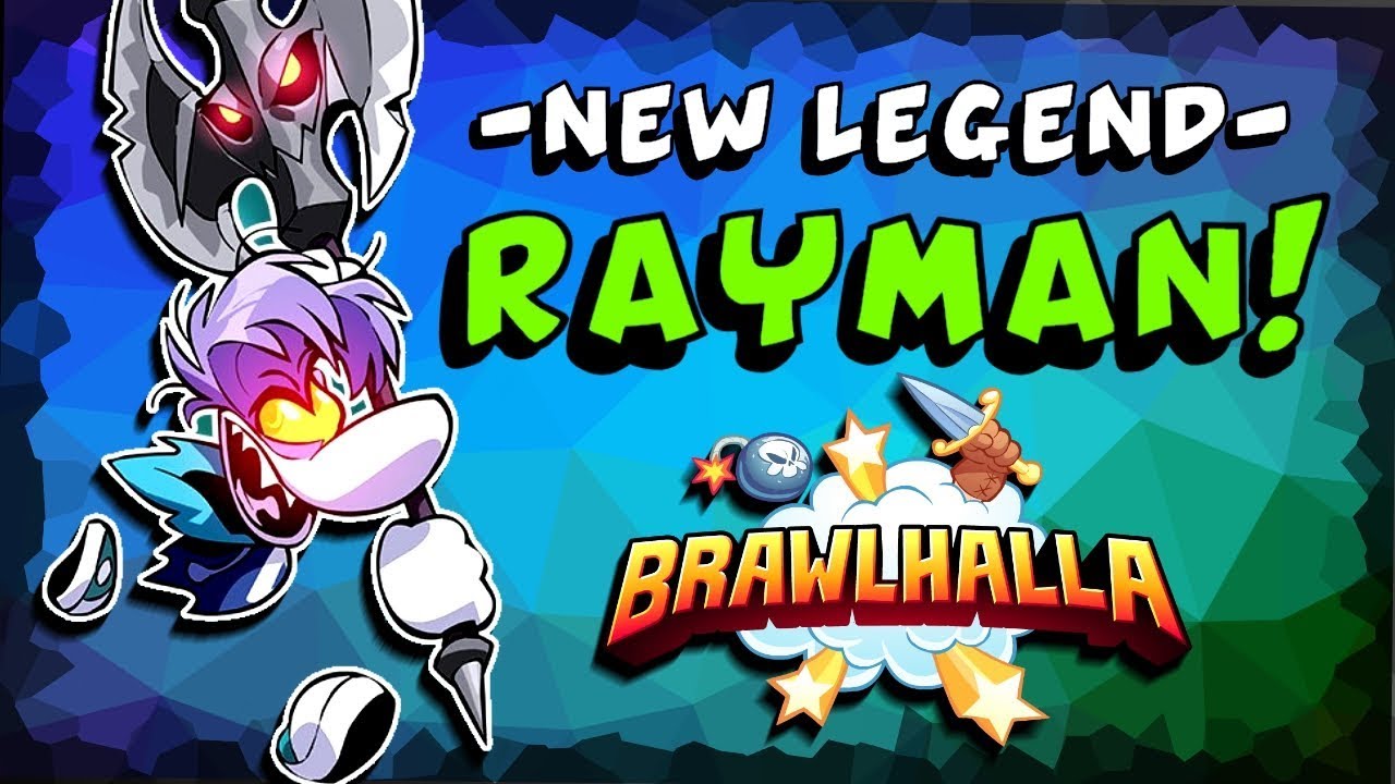 NEW LEGEND Rayman Invades Brawlhalla!! + NEW Podium, Sidekick, KO ...