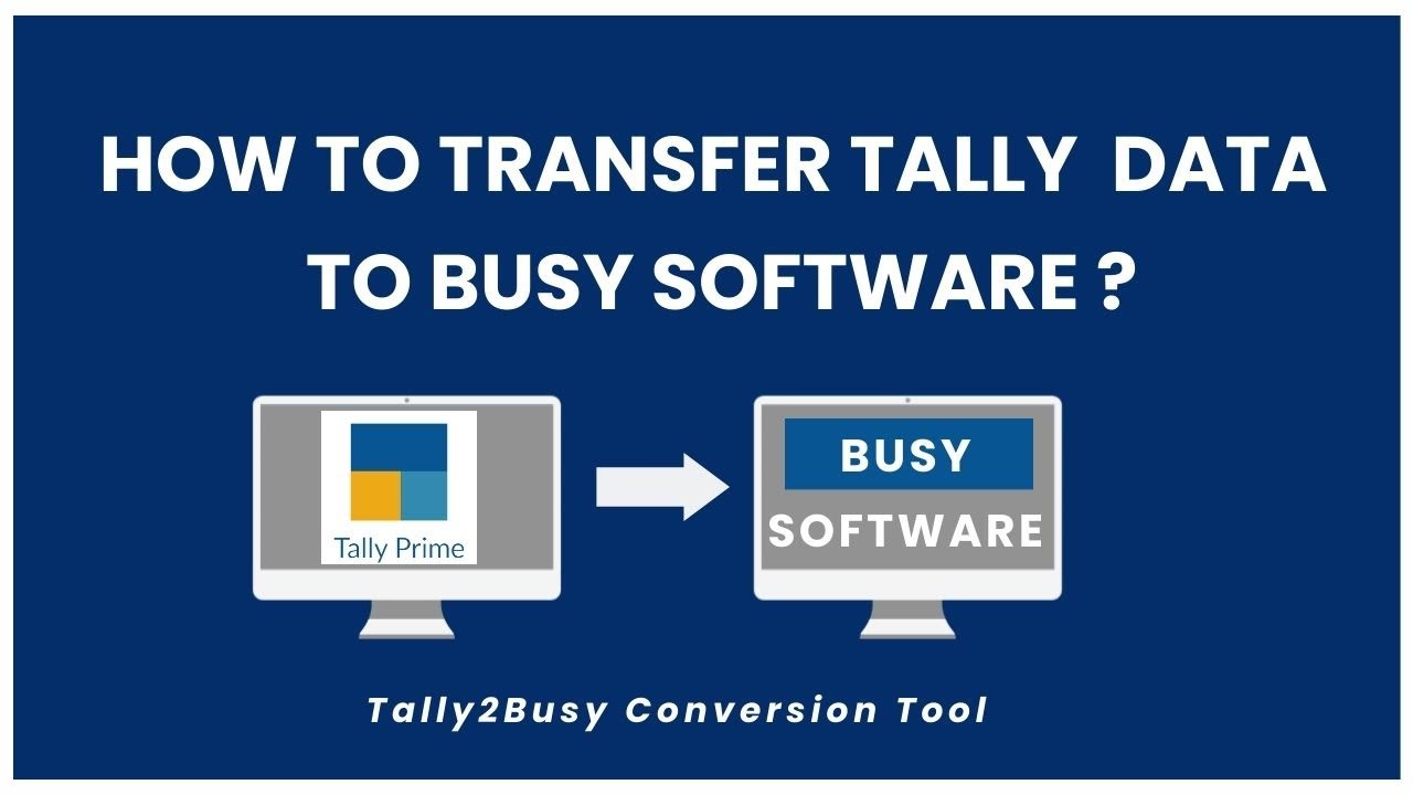 Tally to Busy Data Transfer Utility [latest Updates]. - YouTube