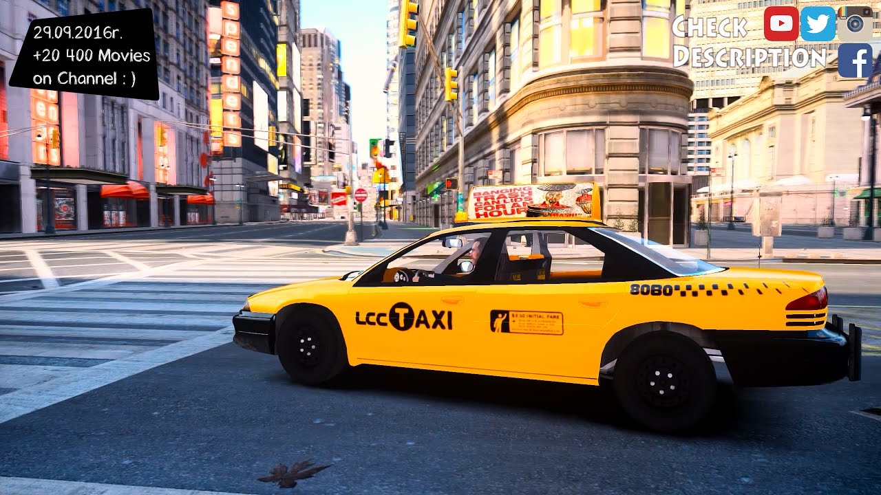 1993 Dodge Intrepid Taxi v1 - GTA WORLD YT +20 400 MOVIES _REVIEW - YouTube