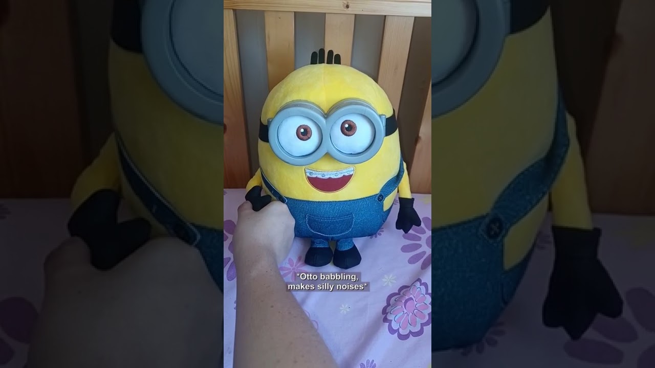 Minions: The Rise of Gru Talking Otto plush | Toy Showcase #shorts ...