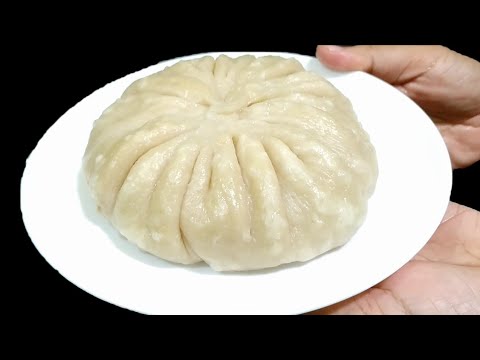 Biggest Momo Recipe ।। एउटै म:म ले पेट टन्न हुने ठुलो म:म बनाउने तरिका ...